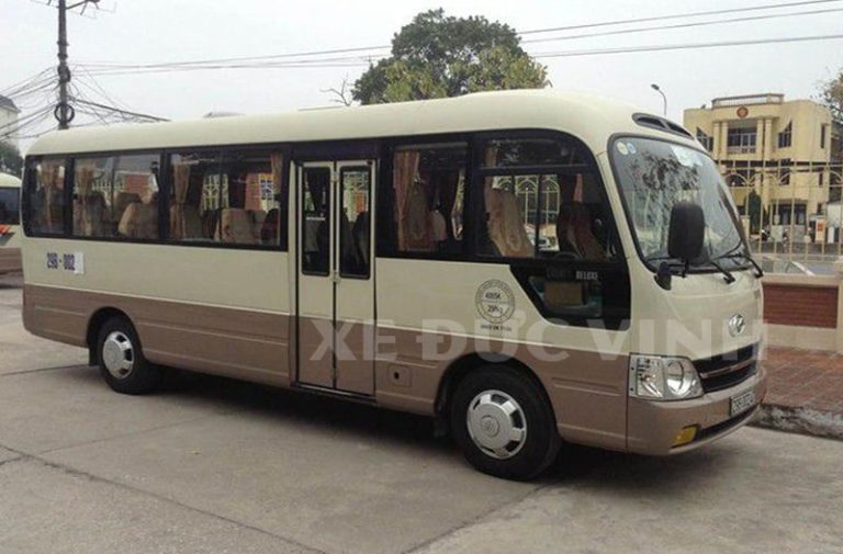 Thông số kỹ thuật xe County 29 chỗ và chiều dài xe | Xe Đức Vinh